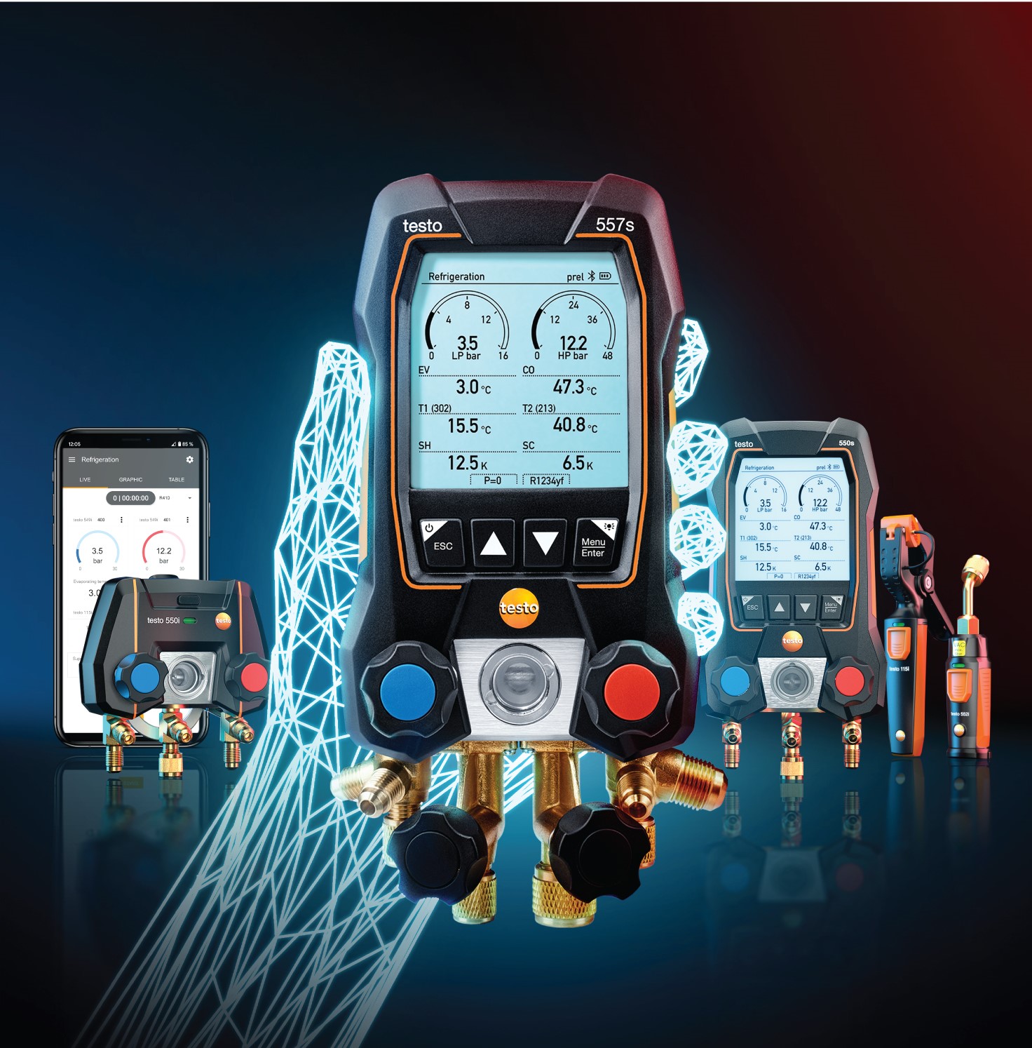 Buy Refrigeration Tools & Gauges | Testo UAE